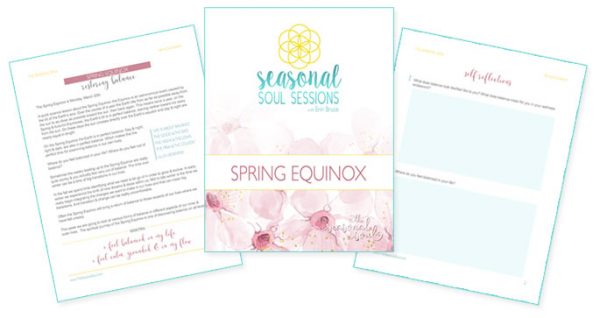 Spring Equinox Ritual & Workbook - The Seasonal Soul